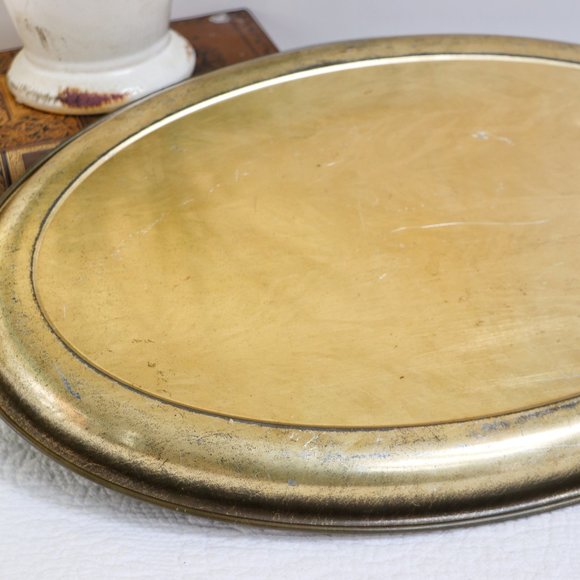 Vintage | Accents | Vintage 92s Victorian Scenic Ballroom Tin Tray ...